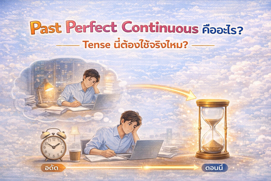 Past Perfect Continuous คืออะไร? ใช้ตอนไหน และจำเป็นแค่ไหน